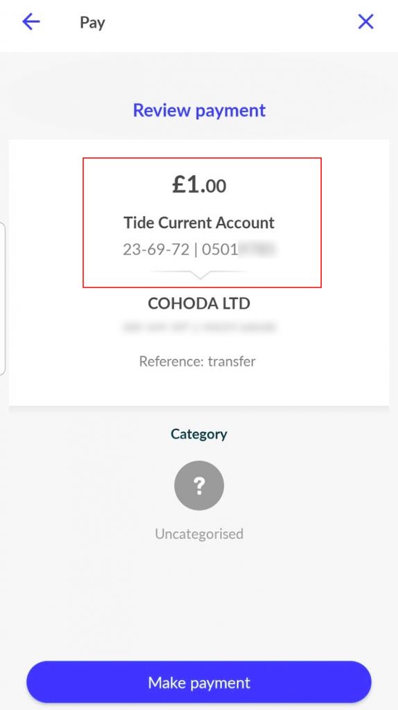 Tide Bank Doesn't Send Funds From Your Account - Alex Brown